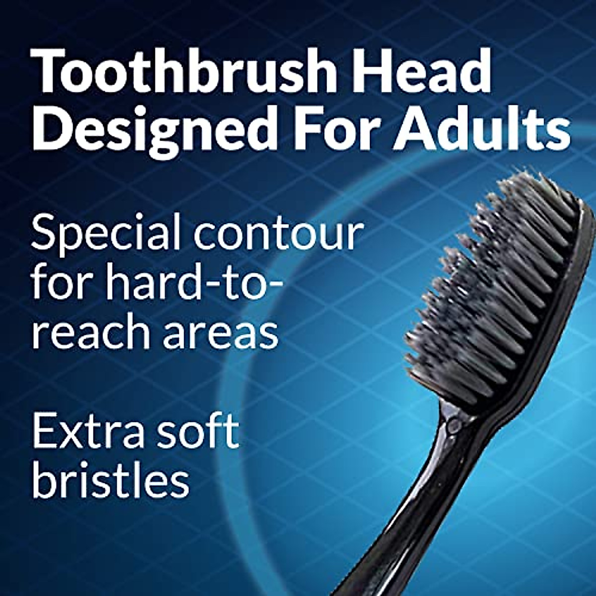 Charcoal Toothbrush 6 Pack, Natural Teeth Whitening Solution - Ultra Soft Tooth Brush - Gentle, Slim Brush Head - Black Toothbrushes for Adults Working Great with Activated Charcoal Toothpaste