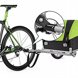 Titanker Upgraded Bike Trailer Hitch for Schwinn, Bike Trailer Coupler Bike Trailer Attachment for Instep, Bike Trailer Adapter for Cargo Trailer (2 PCS-Black)