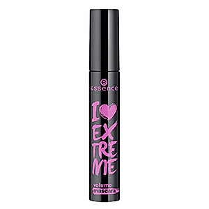 essence | I Love Extreme Volume Mascara | Paraben Free | Cruelty Free | Black (Pack of 1, Volume)