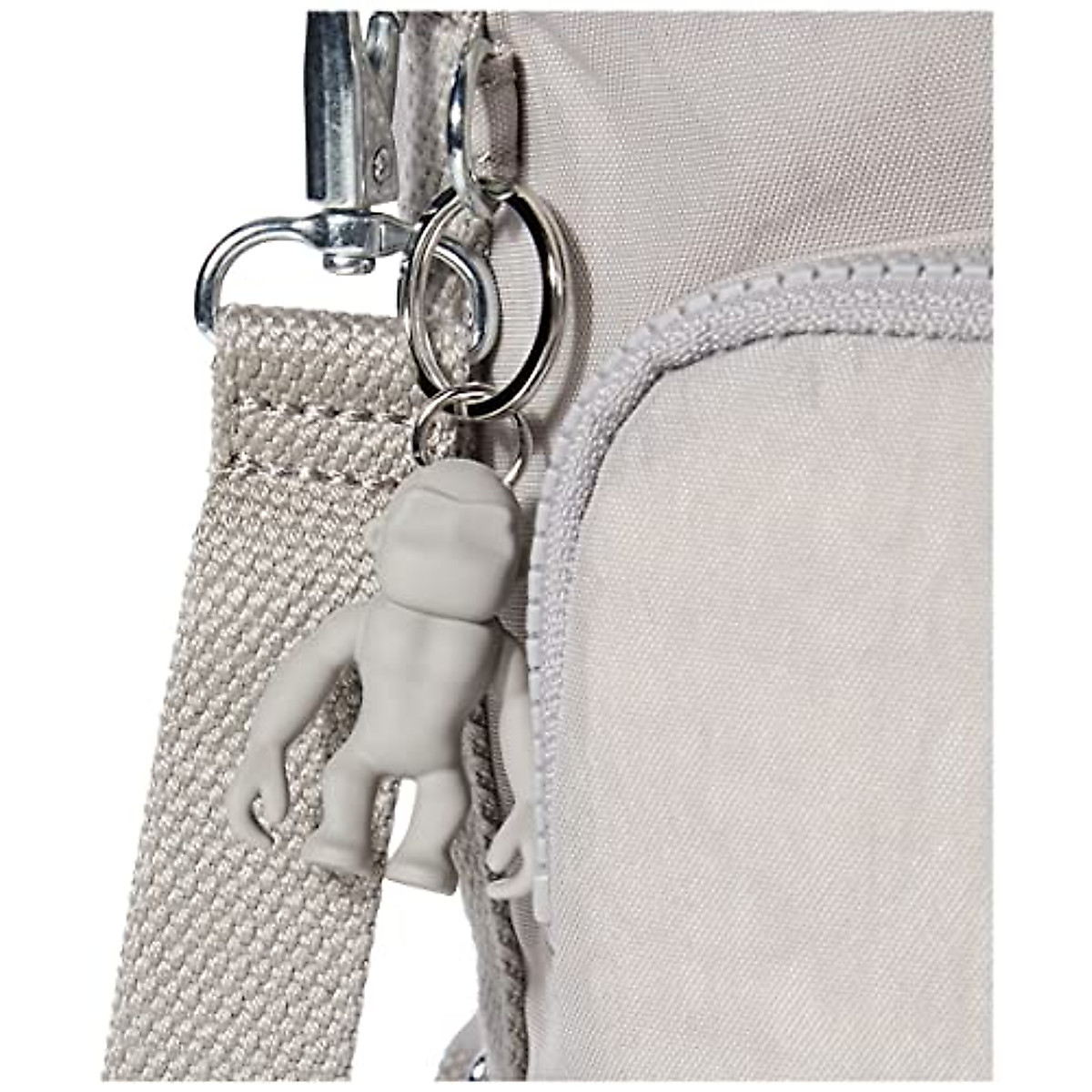 Kipling Women's Firefly Up, Grey Gris, 8.75''L x 12.25''H x 5.5''D