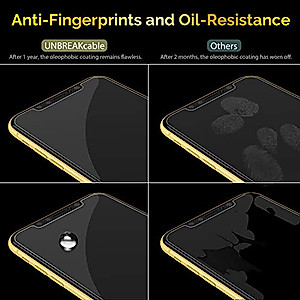 UNBREAKcable Screen Protector for iPhone 11/ iPhone XR 2 Pack, [Easy Installation Frame] [Anti-Scratch] [Anti-Fingerprint] [Bubble Free] Double Defense Premium Tempered Glass for iPhone 11/ XR 6.1"