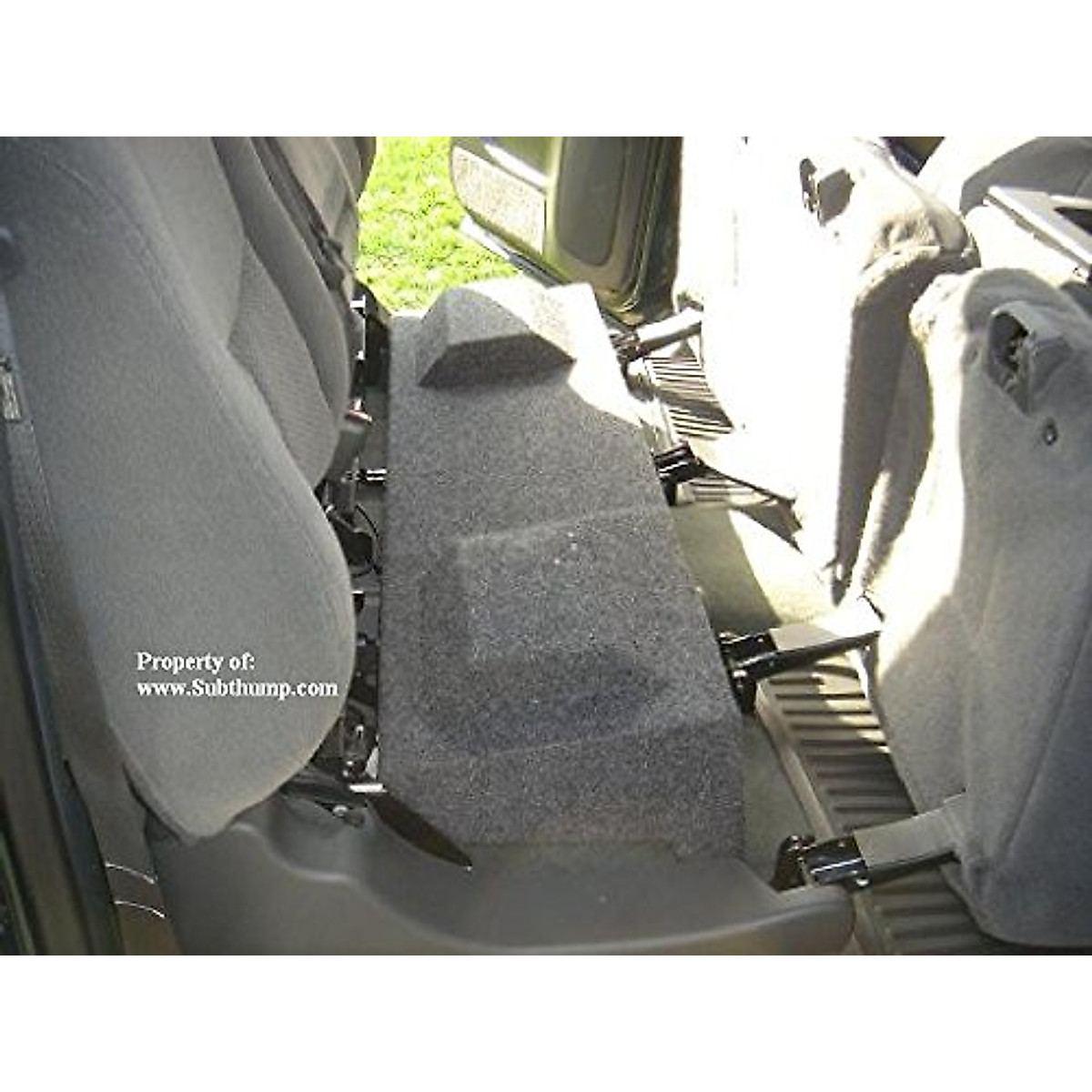 2001-2006 Chevy Silverado/GMC Sierra HD Crew Cab Dual 10 Downfire Subwoofer Box