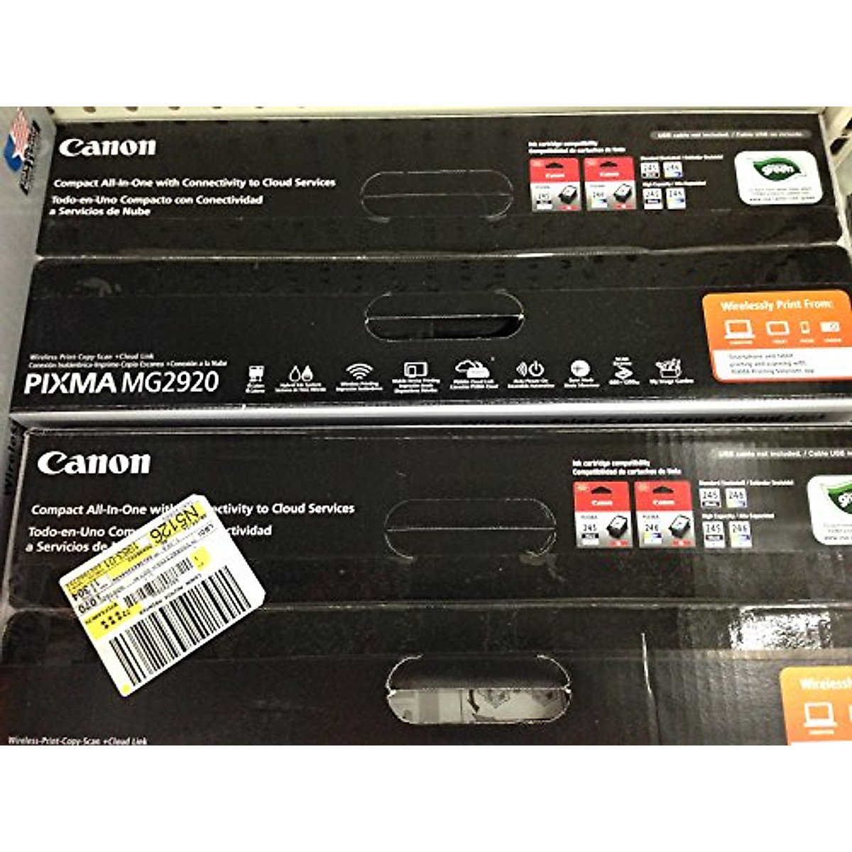 Canon PIXMA MG2920 Wireless Inkjet All-in-One Printer/Copier/Scanner