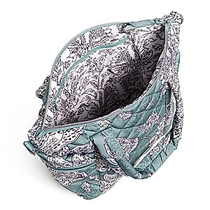 Vera Bradley Women's Performance Twill Small Multi-Strap Tote Bag, Tiger Lily Blue Oar, One Size