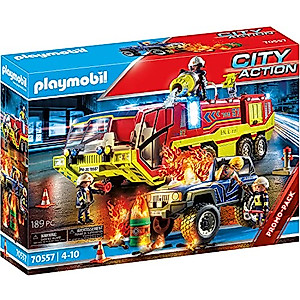 Playmobil Fire Engine with Truck