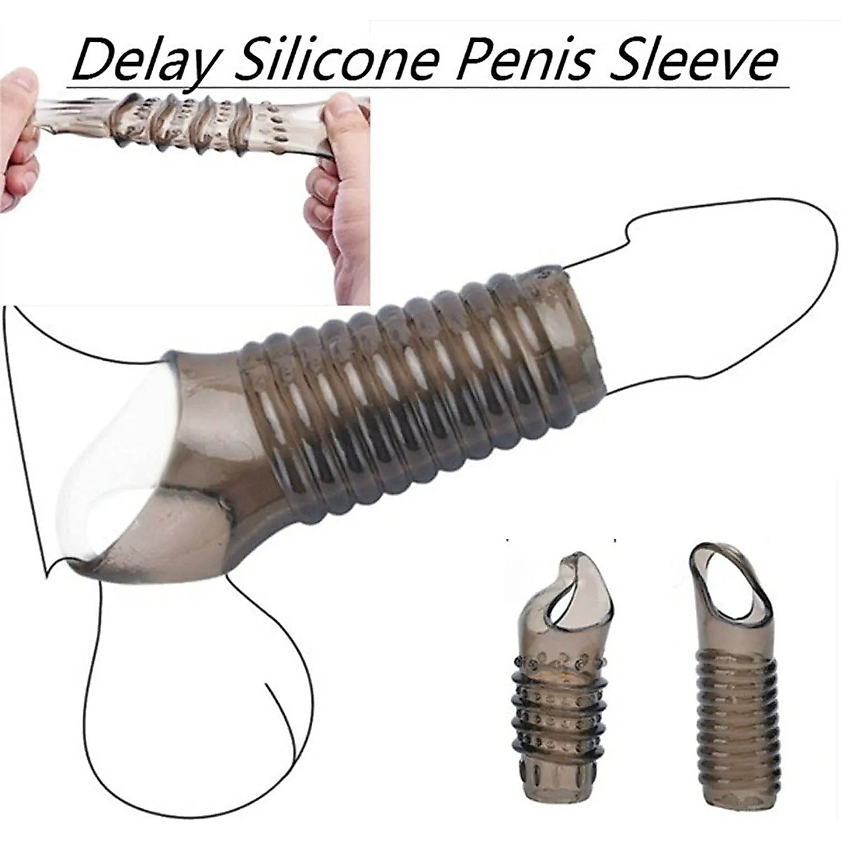 Silicone O-Ring- Cock Rings for Men Sex Games Rubber Cock Ring Penis Rings Sex Toys for Couples Soft Silicone Couples Penis Rings for Men Sunglasses LG-DY11