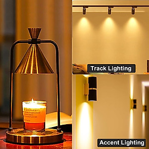 MXQFG (4 Pack) GU10 Halogen Light Bulb,Warm White, Dimmable, GU10/ 120V 50W Halogen Light Bulbs, MR16 Light Bulb with Glass Cover