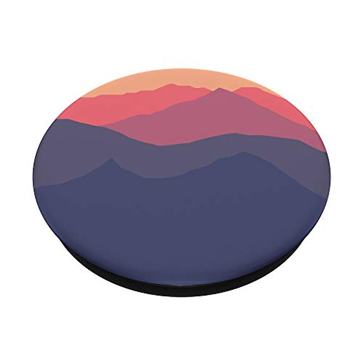 Peach, Pink, Purple, Blue Mountains PopSockets PopGrip: Swappable Grip for Phones & Tablets