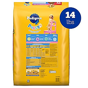 Pedigree Puppy Dry Puppy Food, Chicken, Rice, and Vegetable Flavor, 3.5 lb. Bag