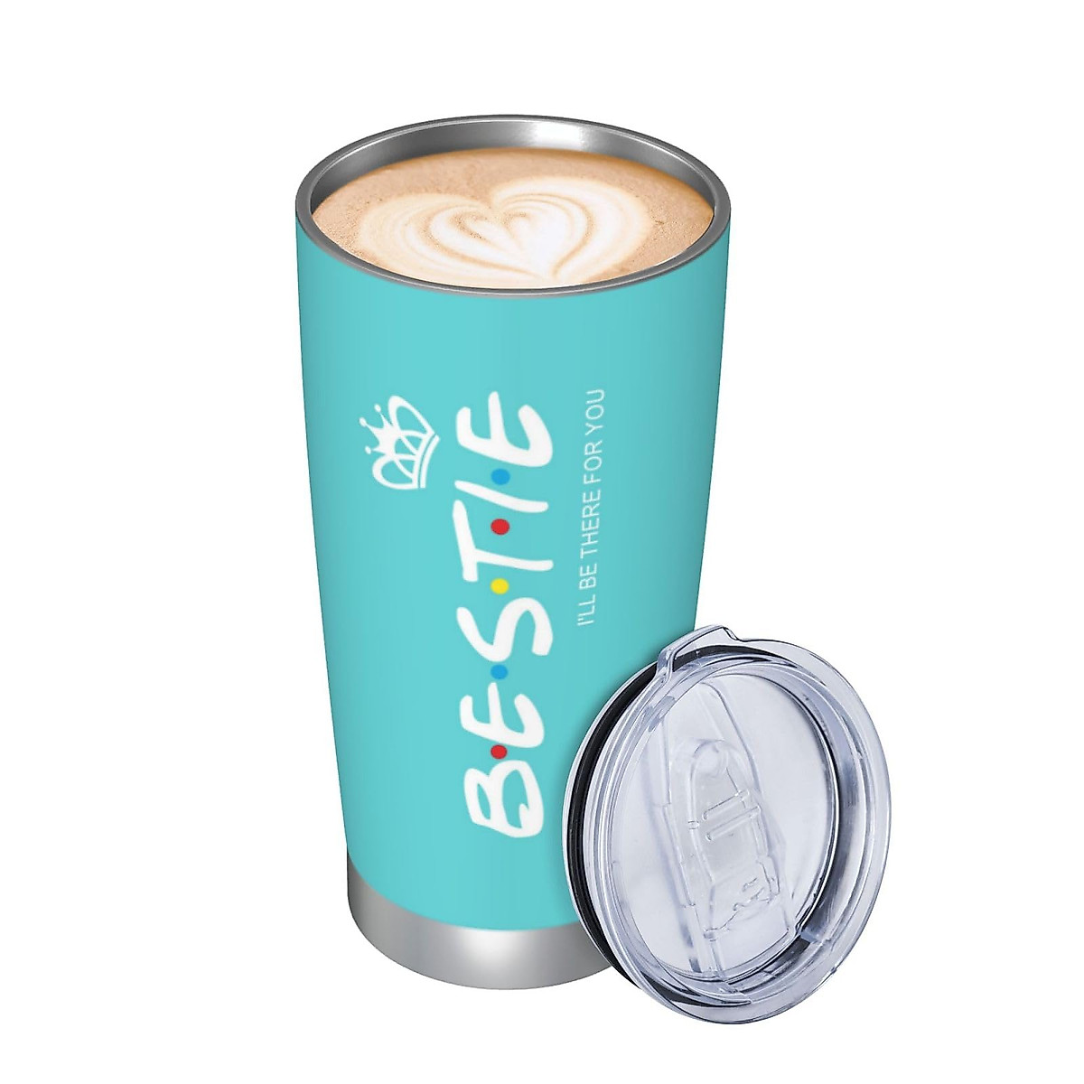 PIOYE Bestie Gifts for Women, Bestie Gifts, Gifts for Bestie Stainless Steel Tumbler 20oz, Birthday Gifts for Bestie, Friendship Gifts for Women Friends, Bestie Gifts Ideas for Mothers Day Christmas