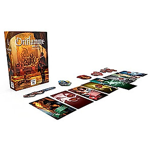 Oriflamme Ablaze - Fiery Standalone Compatible with The Original Strategic Medieval Card Game, Add New Layers of Deception and Tactics, Ages 10+, 3-5 Players, 20 Minute Playtime, Made by Studio H