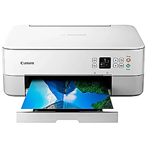 Canon TS6420 All-In-One Wireless Printer, White (Renewed)