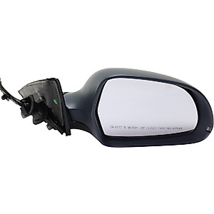 Kool Vue Driver & Passenger Side Power Heated Mirrors for Audi A4 Quattro A4 2009 With Signal Light; Without Memory Paintable Sedan & Wagon