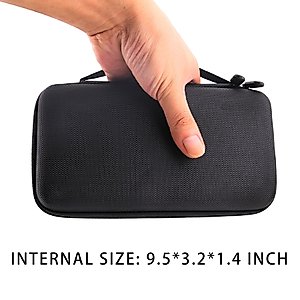 JINMEI Hard EVA Carrying Case Compatible with X7 Plus Handheld Game Console/RG505/RG552 Retro Game Console storage Case.
