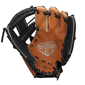 Easton | PROFESSIONAL YOUTH Baseball Glove | 10" | RHT | Carmel/Black | I Web | PY10BR