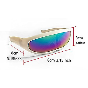 Cat Dog Costume Small Dog Sunglasses Funny Pet Glasses Pet Laser Glasses Wind/Water/Snow/uv Proof for Cat Puppy Small Medium Dog