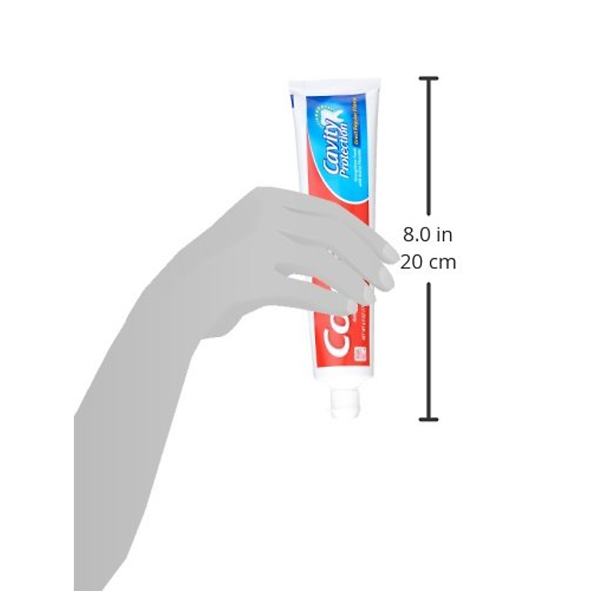 Colgate Cavity Protection Toothpaste with Fluoride, Great Regular Flavor, 6 Ounce (Pack of 6)