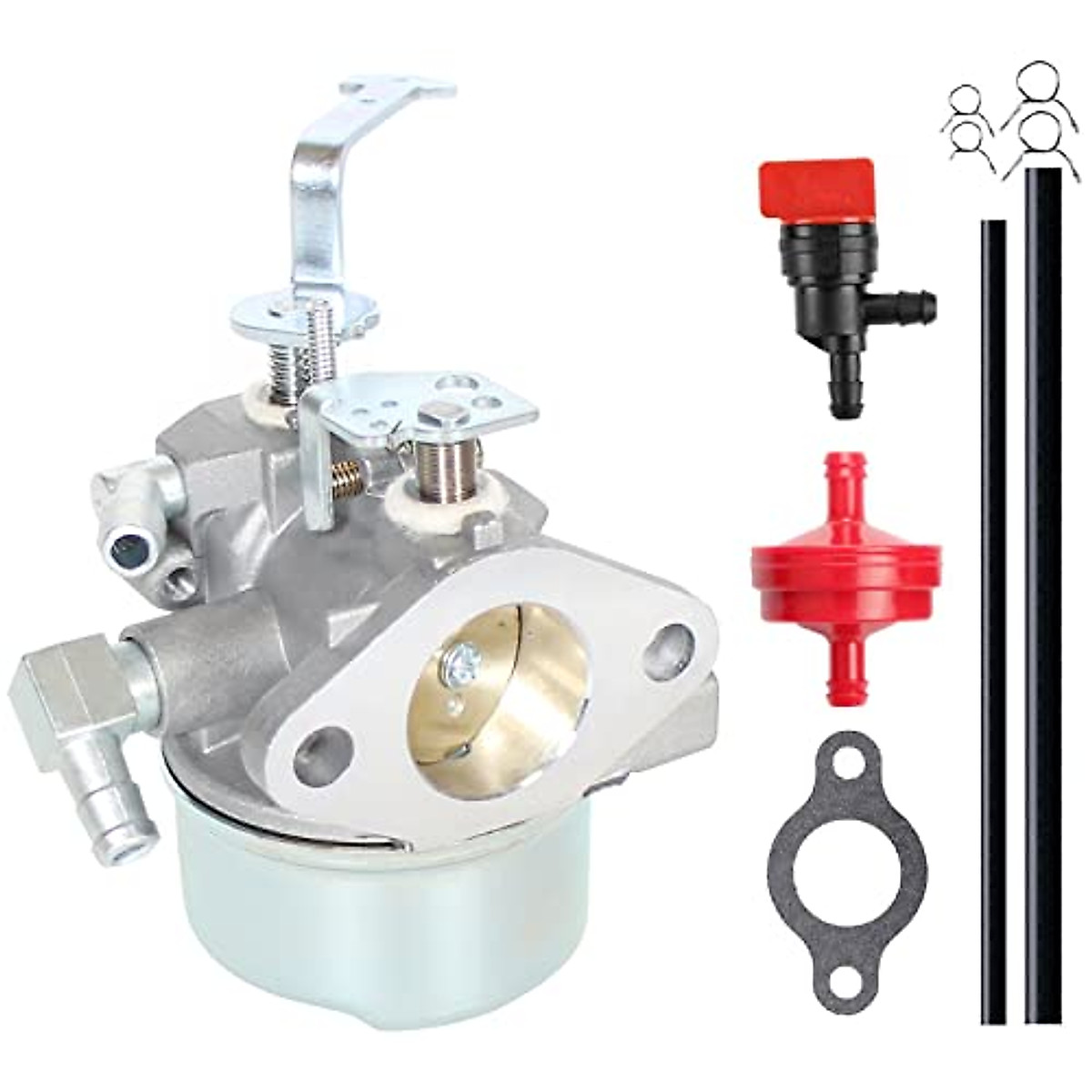 Carburetor For DeVilbiss GT5000 GT5250 5000 5250 Watts Generator Generac PP5000T w/Tecumseh 640112 640140 640051 HM80 HM100 8HP 10Hp Engine