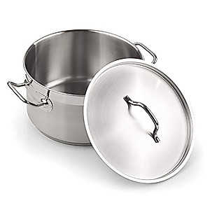 Cooks Standard Professional Stainless Steel Cookware Set 8PC, 8 PC, Silver