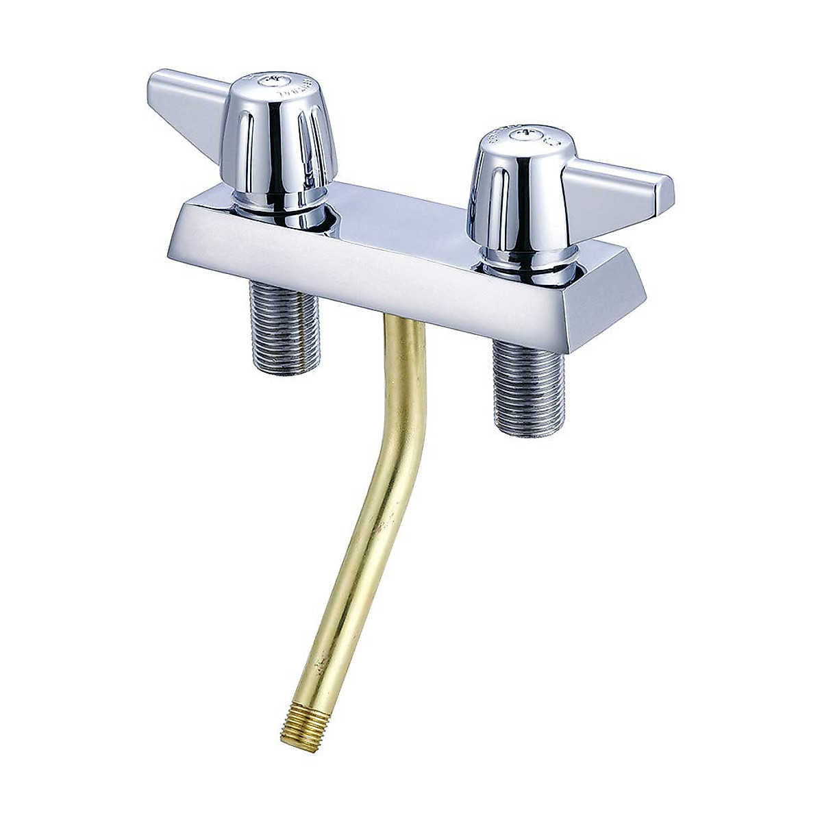 Central Brass 1131-B Two Handle Shampoo Faucet in Chrome