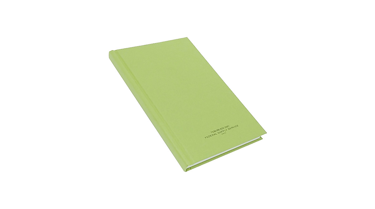 Tacticai Green Military Log Book - 192 Pages of Versatility