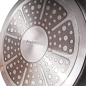 Berghoff Essentials Non-stick 11" Fry Pan, Ferno-Green, Non-Toxic Coating, Induction Cooktop Ready