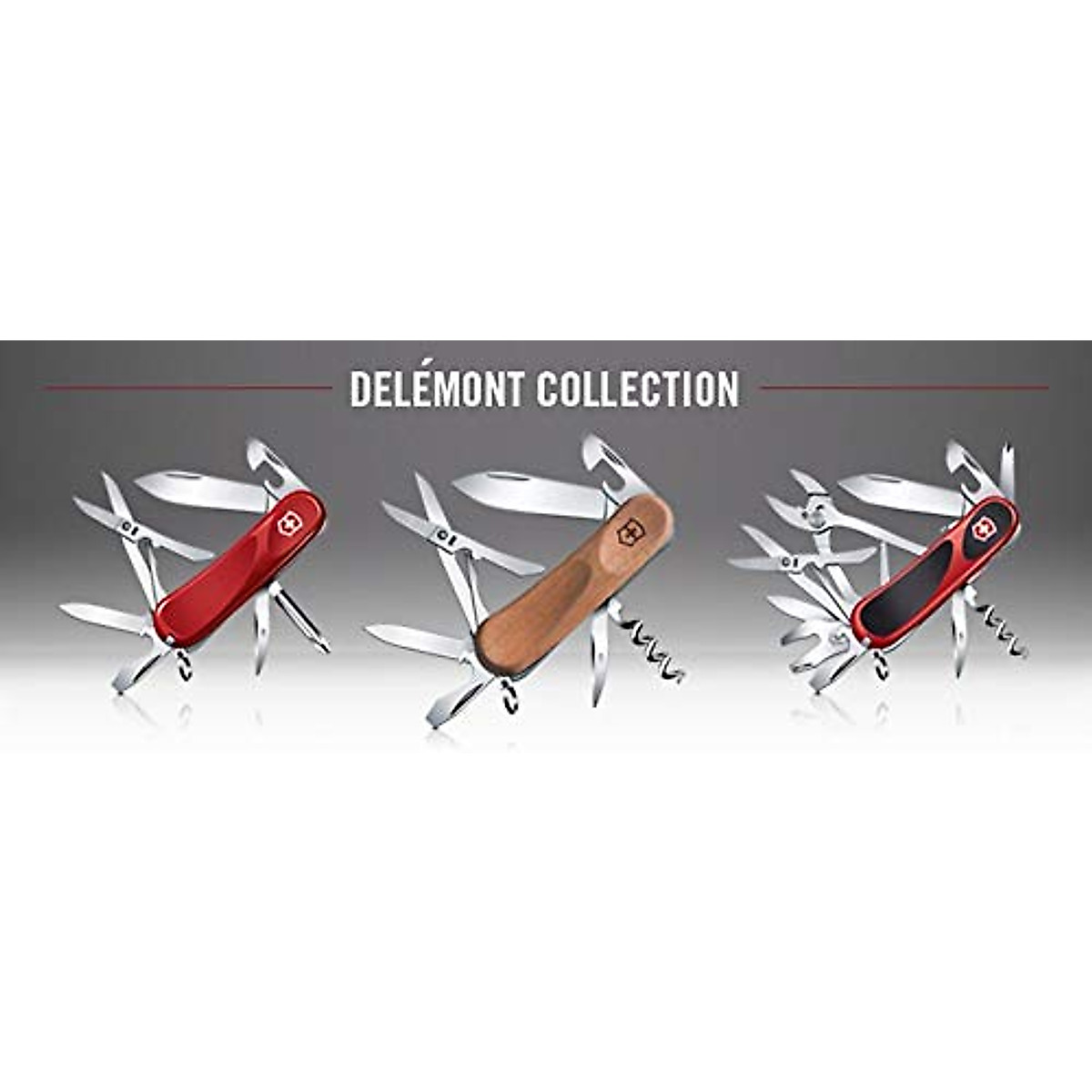 Victorinox Swiss Army Multi-Tool, Evolution S101 Pocket Knife, Red , 85mm