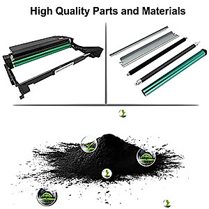 Compatible Drum Cartridge B205 B210 B215 Black 10000 Pages for Xerox B210 Printer, Xerox B205 B215 Multifunction Printer GREENPRINT