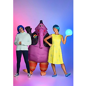 Fun Costumes Disney and Pixar Inside Out Sadness Costume for Adults, Deluxe Women's Sadness Outfit for Halloween and Cosplay Large Blue