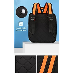 Yinilomo 3D Jump Style Kawaii Backpack Sketch Cute Cartoon 2D Drawing from Comic Paper Anime Bookbag School Supplies Fun Daypack (Red)