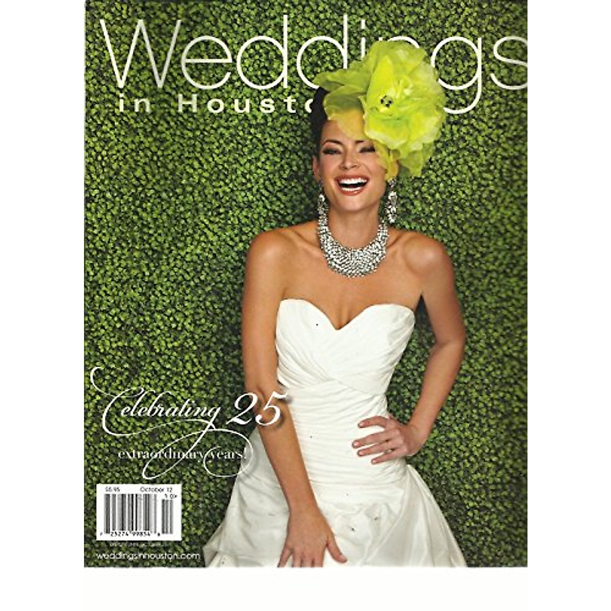 WEDDINGS IN HOUSTON, OCTOBER, 2012 (CELEBRATING 25 EXTRAORDINARY YEARS !)