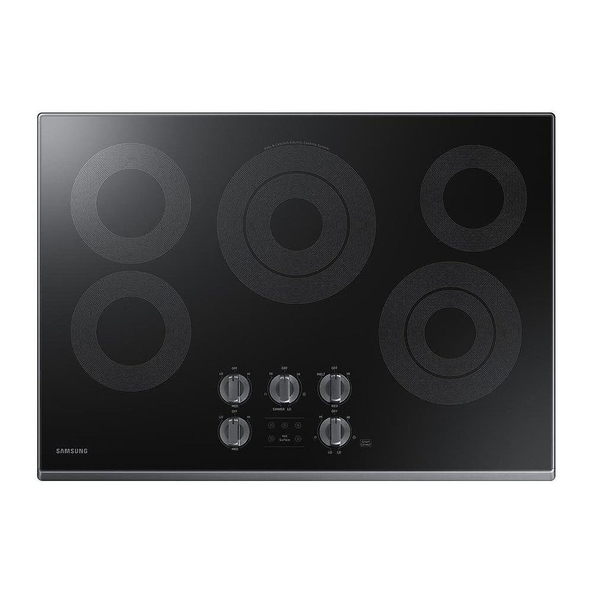 Samsung 30" Black Stainless Steel Electric Smoothtop Stovetop Cooktop NZ30K6330RG