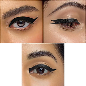 Sugar Cosmetics Wingman Waterproof Microliner01 I'll Be Black (Black)micro precision tip, jet-black formula, Smudgeproof