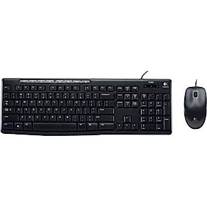 Logitech Media Combo MK200 Full-Size Keyboard and High-Definition Optical Mouse (920-002714)