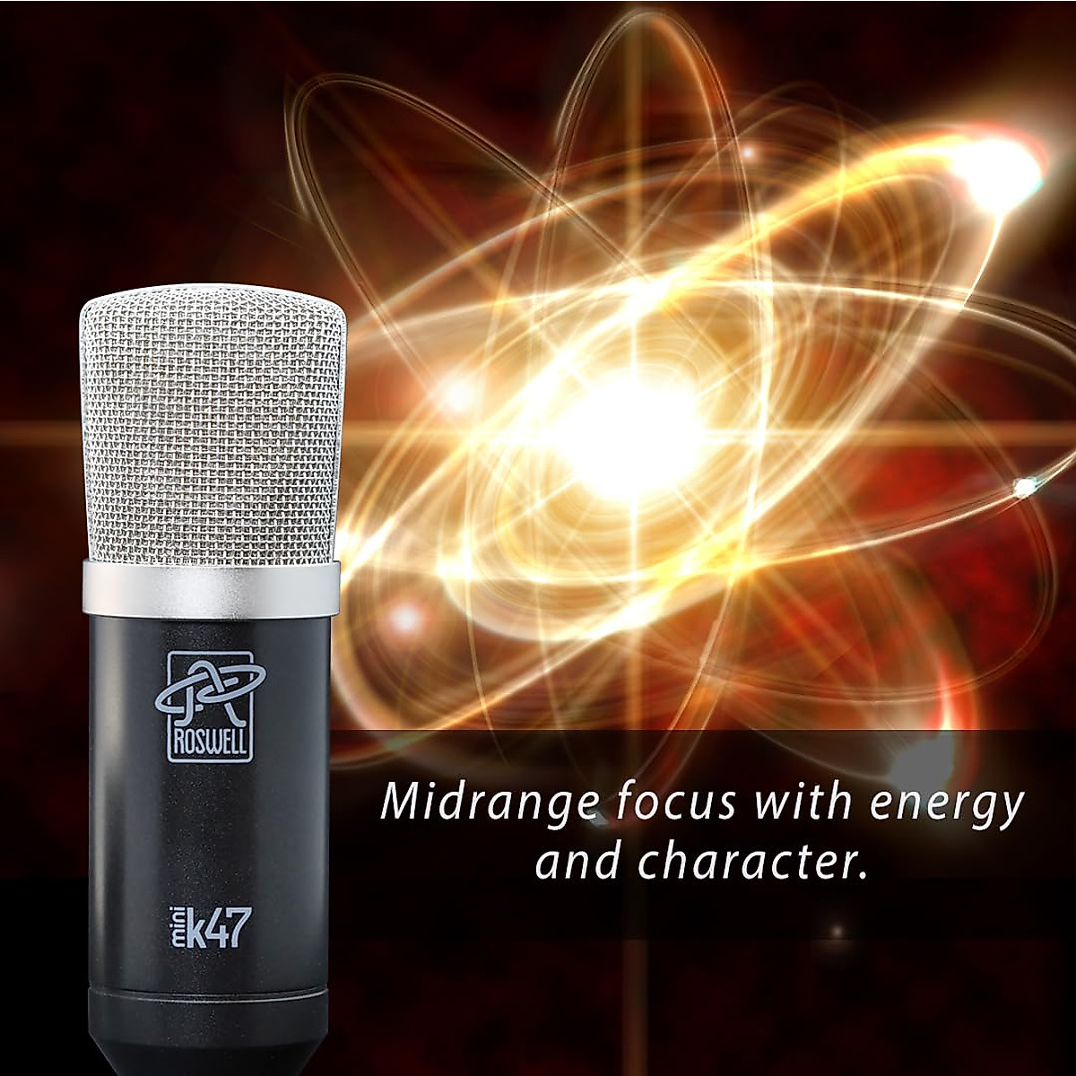 Roswell Pro Audio Mini K47 Large Diaphragm Condenser Microphone with Genuine K47 Capsule