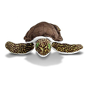 Wild Republic Sea Turtle Plush, Stuffed Animal, Plush Toy, Gifts for Kids, Cuddlekins 12 Inches , Green
