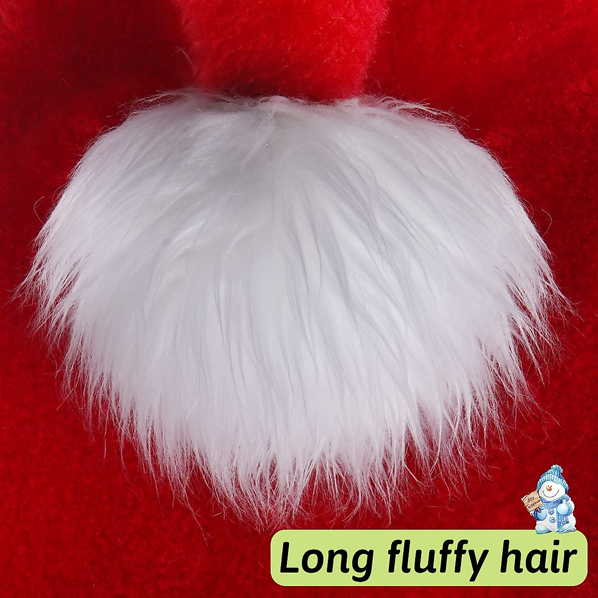 Christmas Hat Red Velvet Santa Hat Double-layer thickening Warm Comfort Unisex Holiday Xmas Hats for New Year Festive Party (Red Adults Santa Hat 1 PCS, Adults)