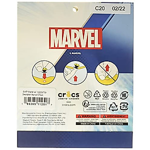 Crocs Jibbitz 5-Pack Disney Shoe Charms | Jibbitz for Crocs, Marvel, Small