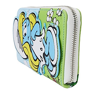 Loungefly The Smurfs Smurfette Zip Around Wallet