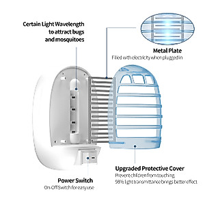Electric Mosquito Killer for Home Bug Zapper Indoor