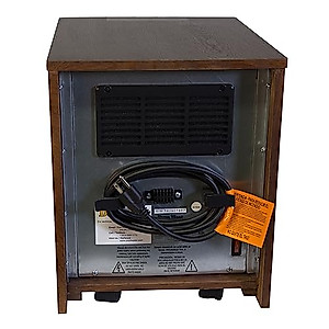 Comfort Glow QEH1410 Infrared Quartz Heater, Oak