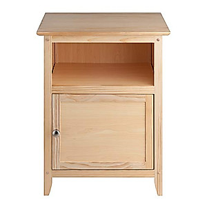 Winsome Wood Henry Accent Table, Natural, FURNITURE