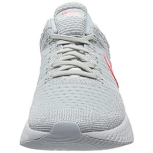 Nike React Infinity Run Flyknit Women's Running Shoe,Pure Platinum/Sunset Pulse/Football Grey/Bright Crimson, 8.5 M