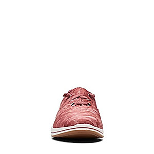 Clarks Women's Breeze Ave II Sneaker, Dusty Rose Interest, 12 Wide