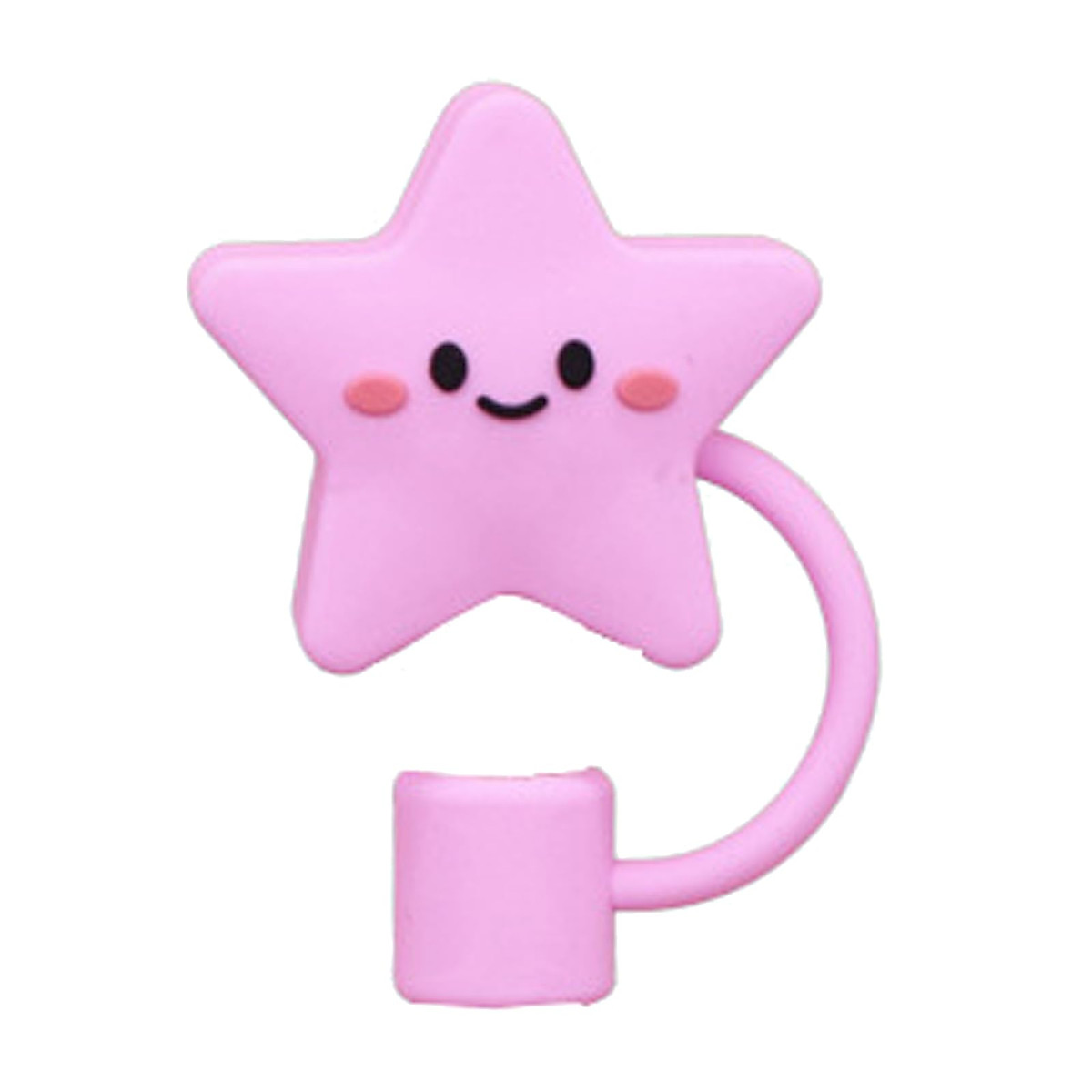 Grebest Dust-proof Straw Stopper Tumbler Cup Cover Hat Set Silicone Hats for Cups Reusable Tips Lids Fits 3040 Oz with Handle 10mm 0.4in Protective 4pcs