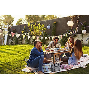 Lunch Bag Women, Insulated Lunch Bag, Lunch Cooler Bag with Adjustable Strap, Leak Proof Tote Bag for Women Work, School, Picnic, Fishing, Teal Lunch Tote Bags for Women,Gifts for Women, Mom(Green)