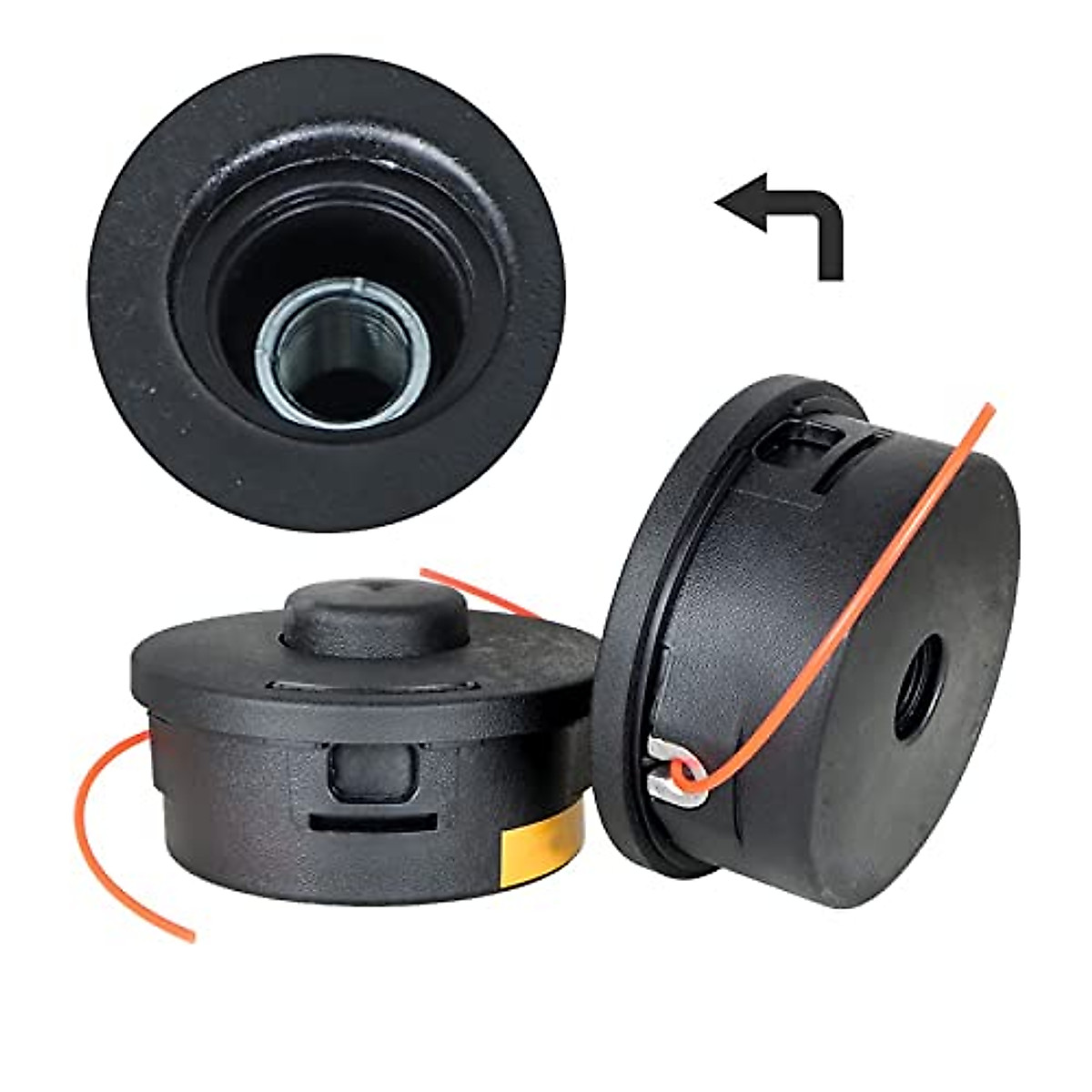 WFLNHB 3-Pack Trimmer Head Replacement for Stihl 25-2, Garden Lawn Mower Trimmer Head for FS90 FS100 FS110 FS130 FS250