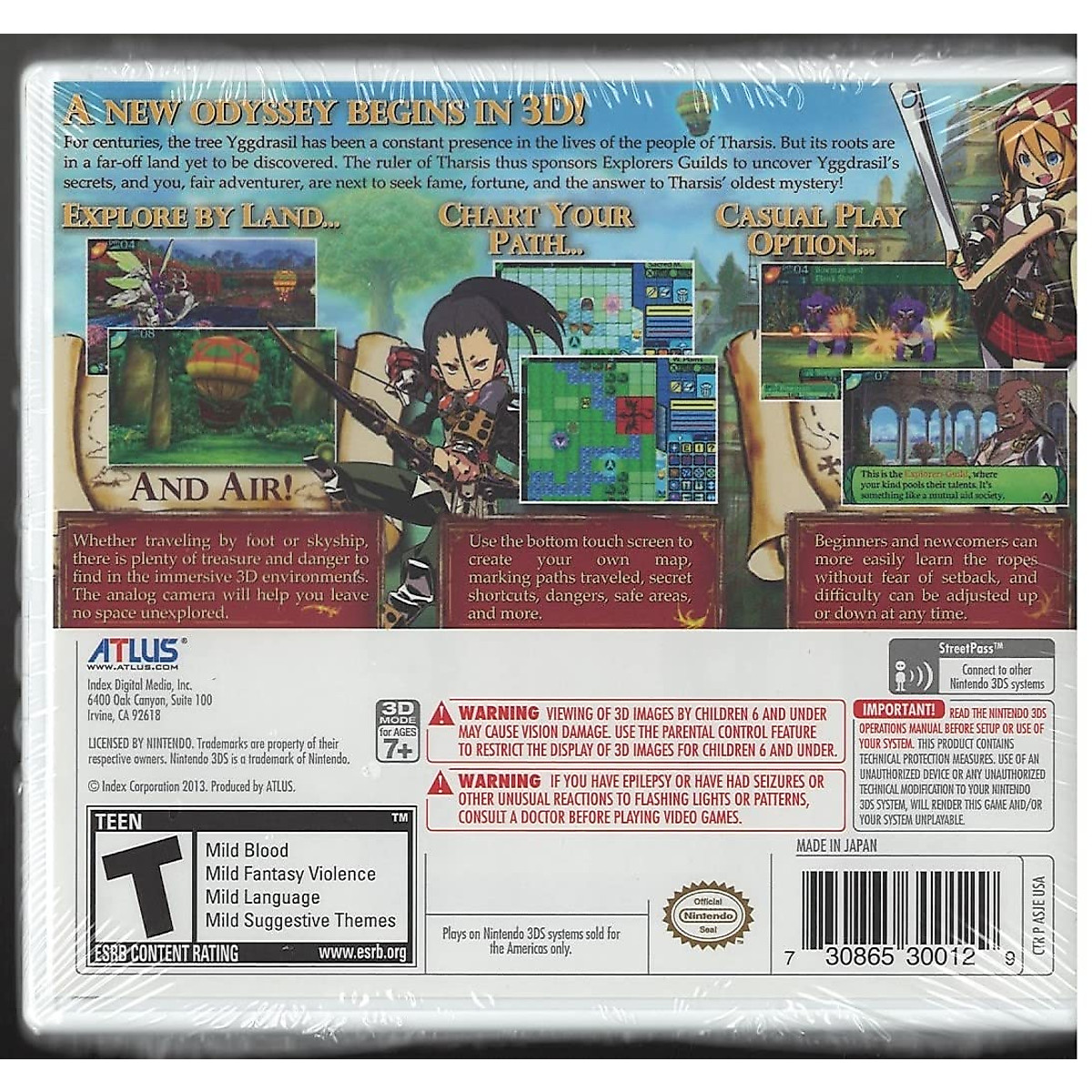 Etrian Odyssey IV: Legends of the Titan - Nintendo 3DS