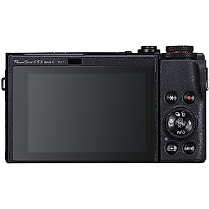 Canon PowerShot G5 X Mark II Digital Camera w/ 1 Inch Sensor, Wi-Fi & NFC Enabled, Black (International Model)