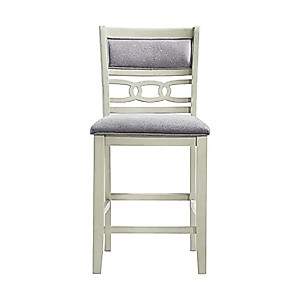 Picket House Furnishings Taylor Counter Height Side Chair Set in Bisque